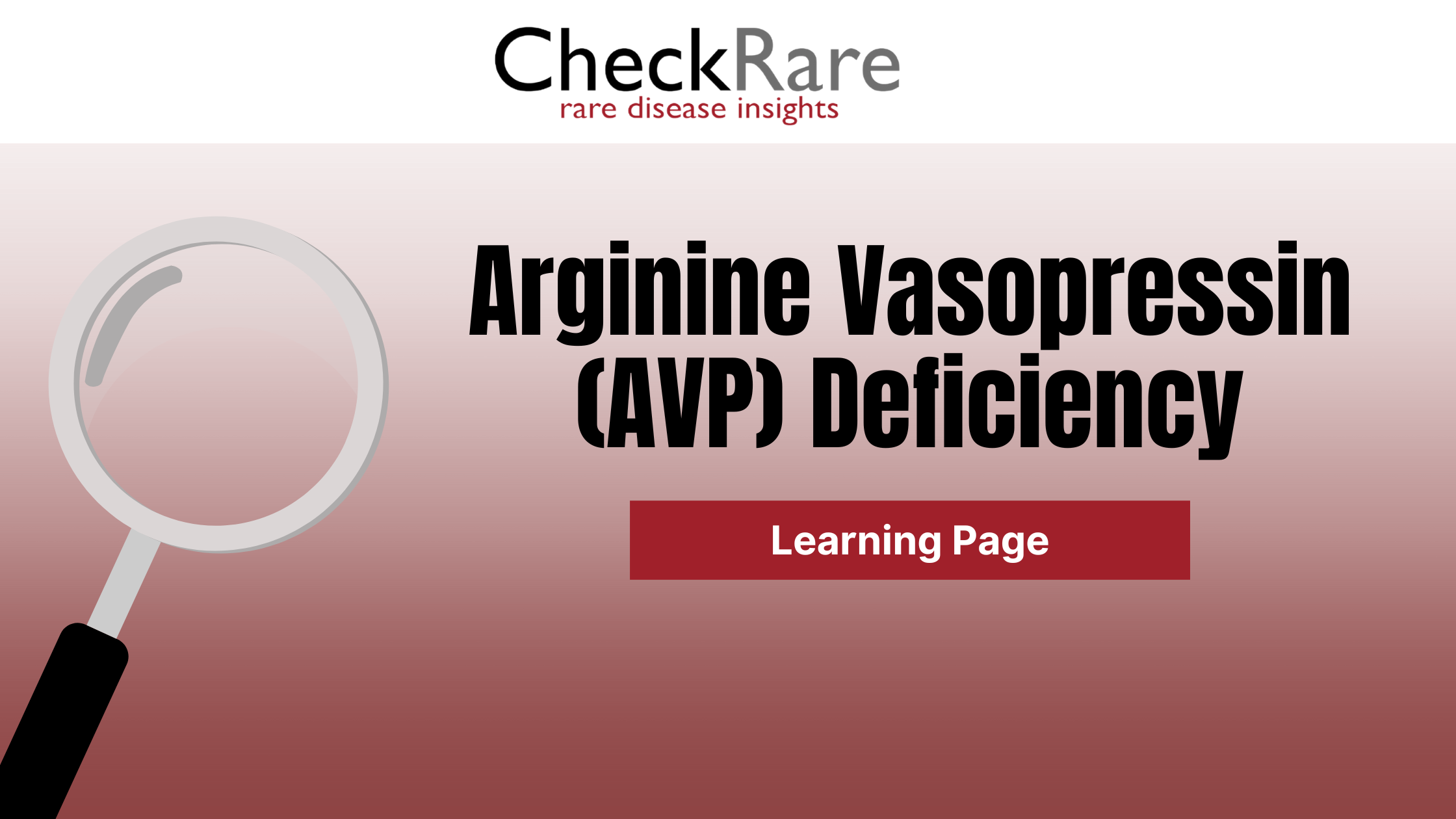 Arginine Vasopressin (AVP) Deficiency | CheckRare